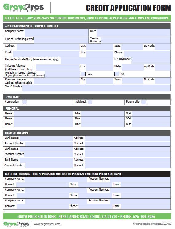 List of Resources - GROW PROS SOLUTIONS