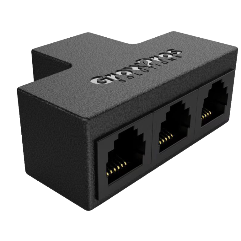 1 to 3 Data Splitter for RJ12 Data Link Adaptable universal